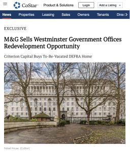 News - Criterion Capital